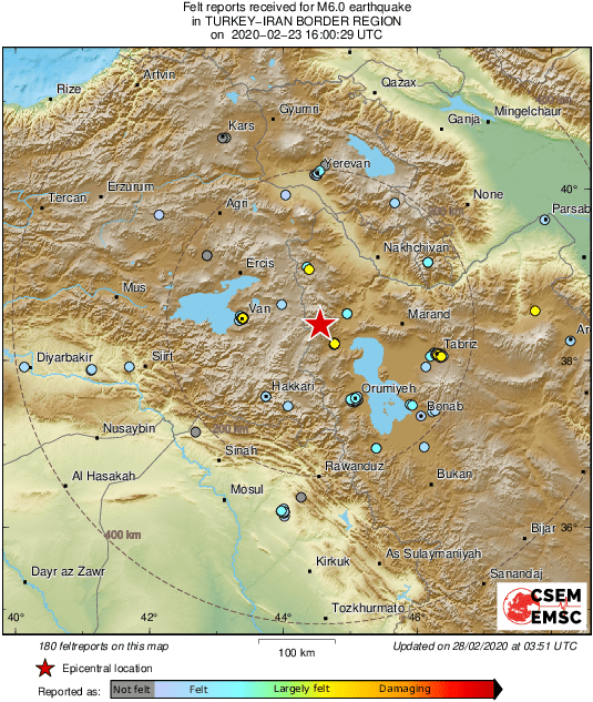 Map Iran Turkey Border